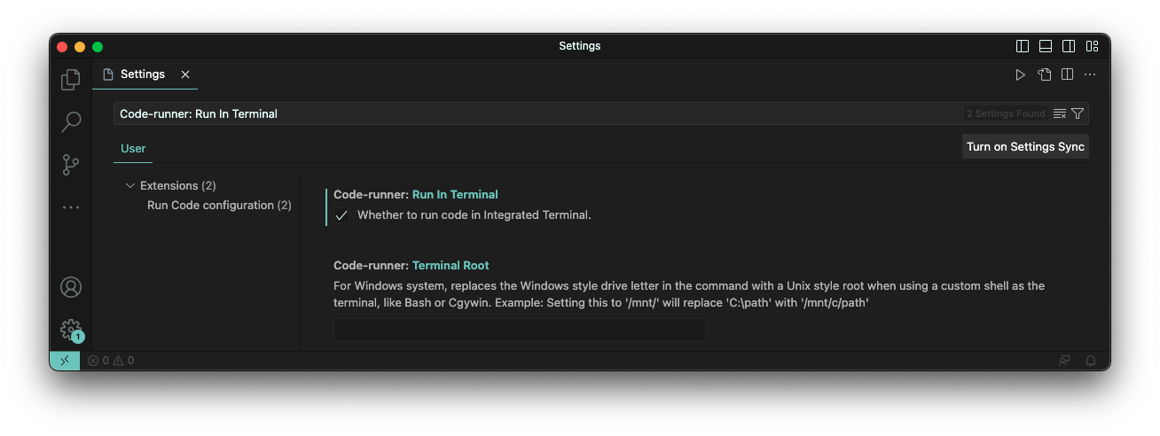 [VSCODE] Terminal 실행 :: BLOG