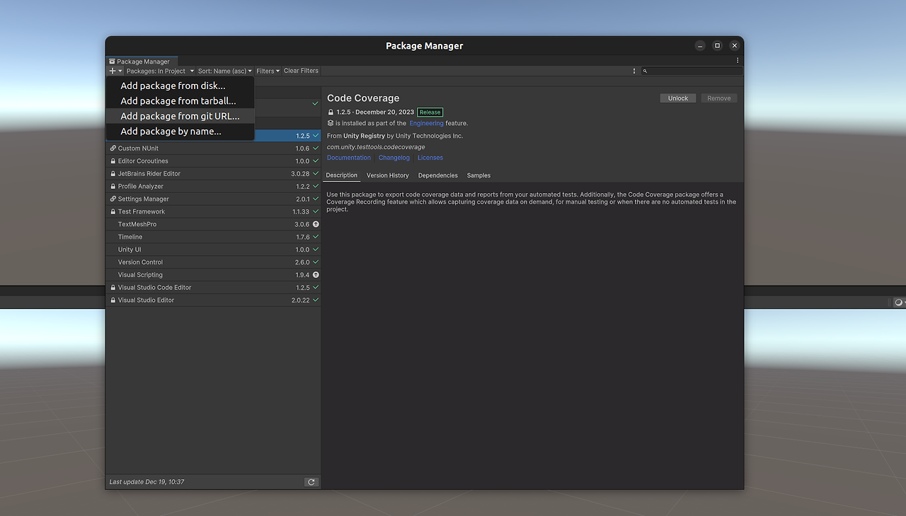 [Unity] URDF Importer를 사용하여 로봇 모델 생성 — 일기장
