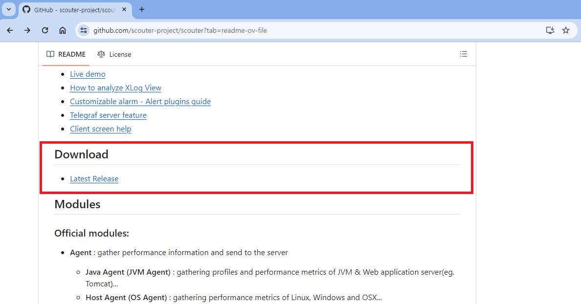 [Tip] Scouter Client&Server 설치