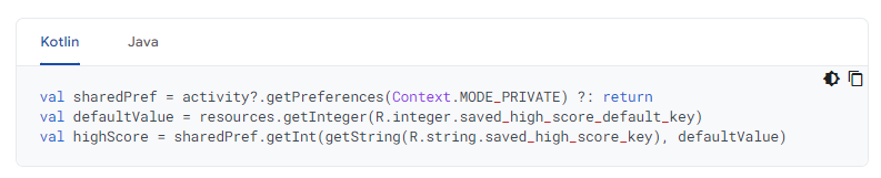 SharedPreference (TIL 04.30)