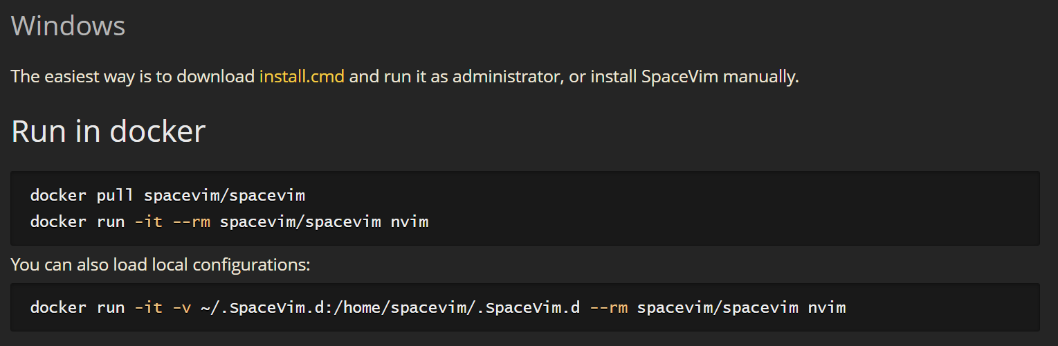 SpaceVim on Windows :: 작업일지