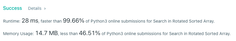 [Algorithm][LeetCode][Medium][Python] 33. Search in Rotated Sorted ...
