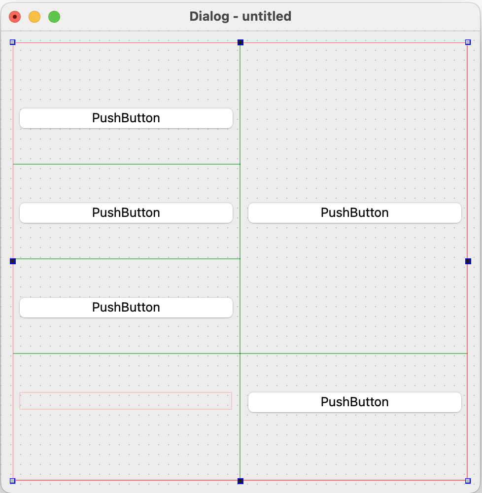 [파이썬] QtDesigner 로 Grid Layout 위젯 활용하기