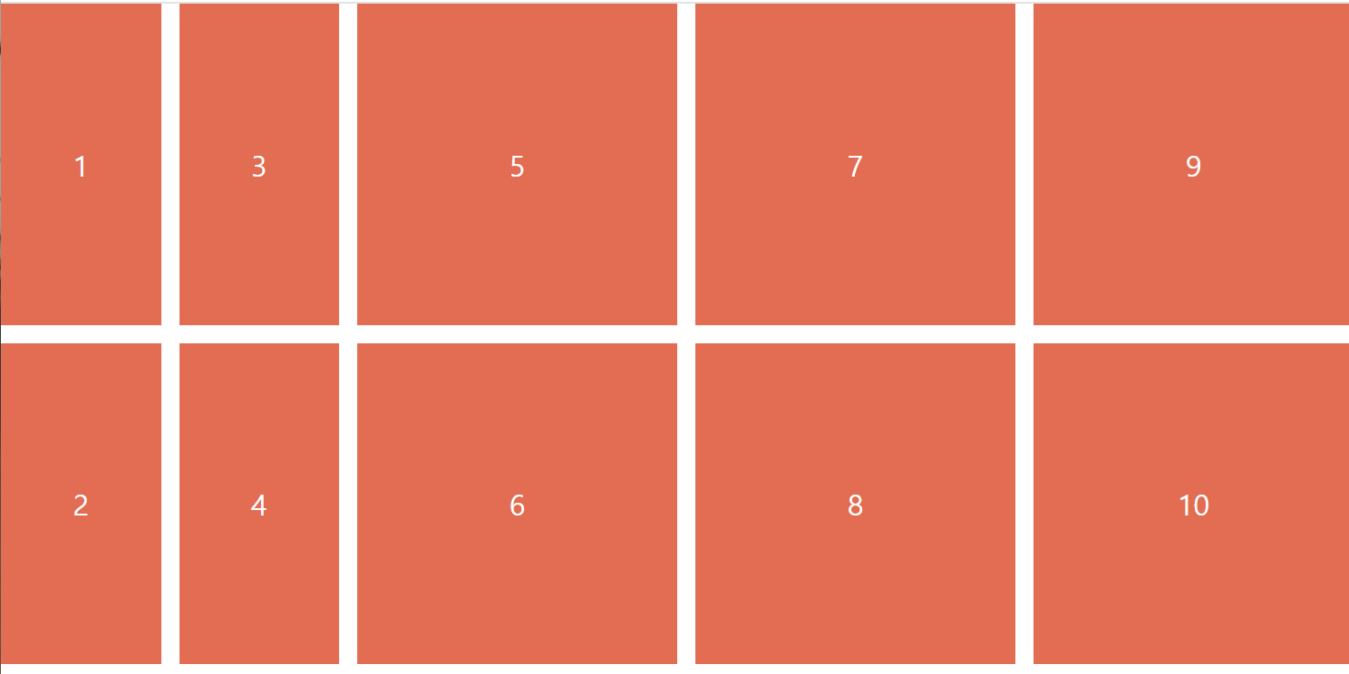 동적 데이터 grid 처리하기: grid-auto-columns / grid-auto-flow