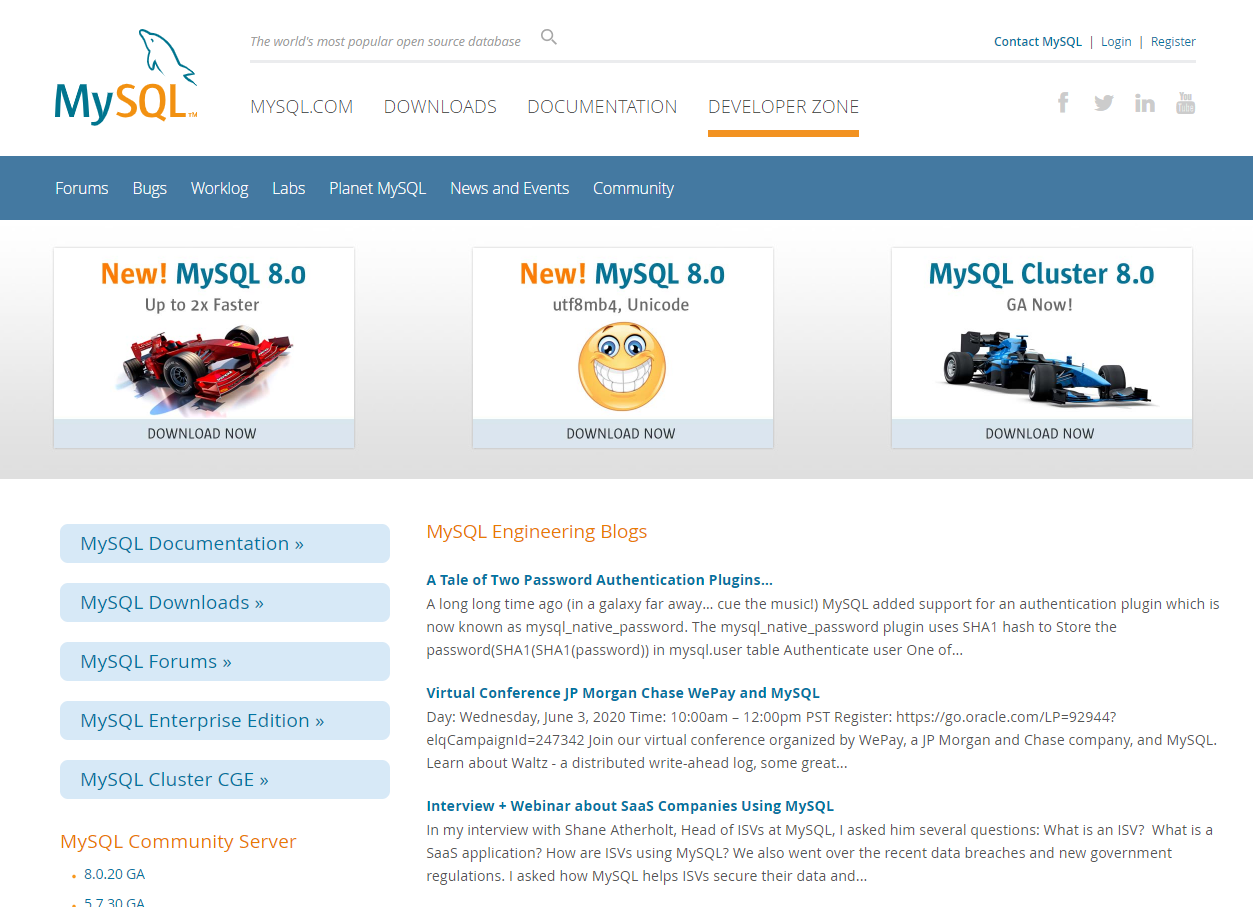 재고 관리 프로젝트 1 - 3. 개발 환경 세팅 - MYSQL 설치