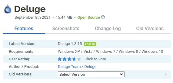 Deluge 무료 다운로드