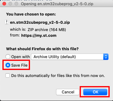 Ex0. ② STM32 CUBE PROGRAMMER 설치