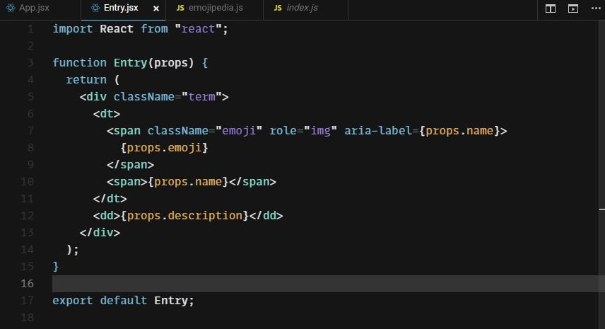 React - Array.map 활용하여 component 만들기