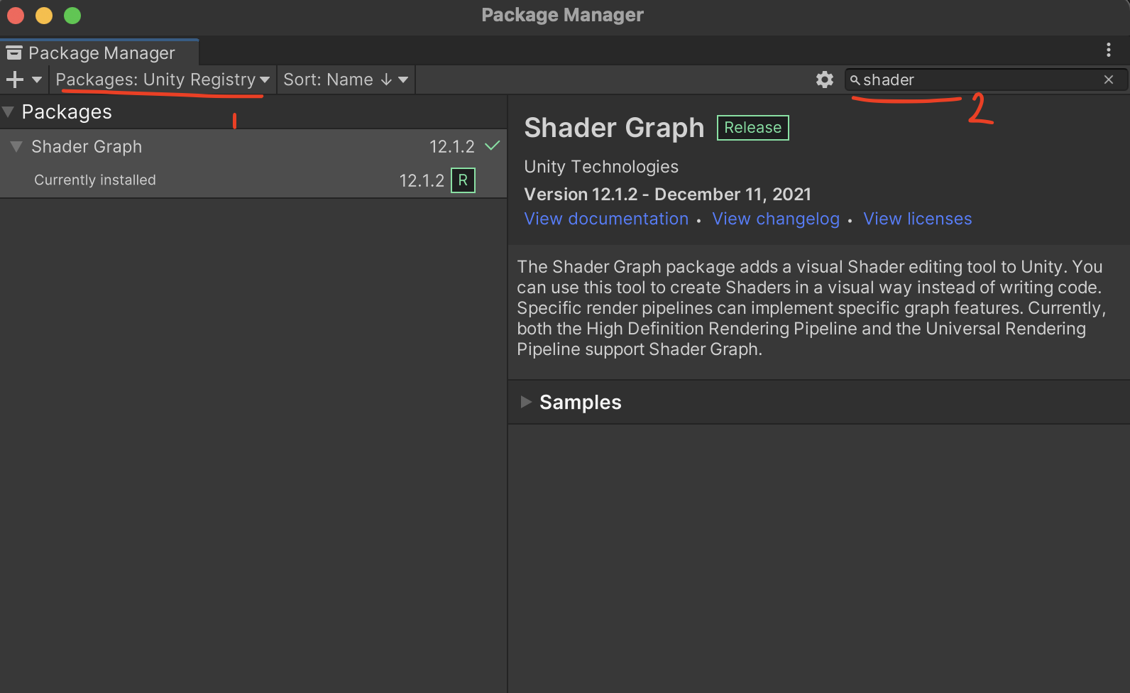Unity 이미 생성되어 있는 프로젝트에서 HDRP 활성화, Shader graph 쓰기