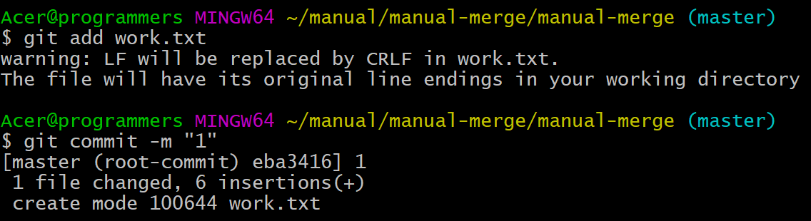 GIT CLI - Branch & Conflict 4.3. 병합: 같은파일, 다른부분 병합