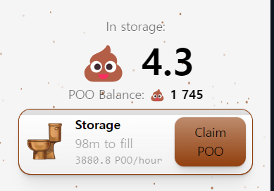 [채굴] POO 응가코인 무료채굴 가즈아~