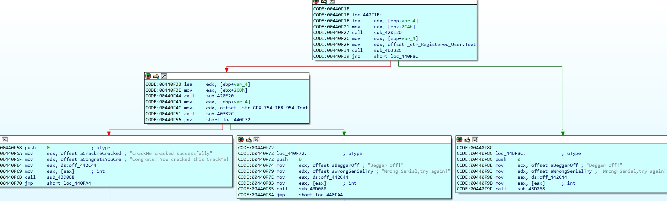 [Reversing] CodeEngn - Basic RCE L05 — 안녕 ! 그리고 안녕...