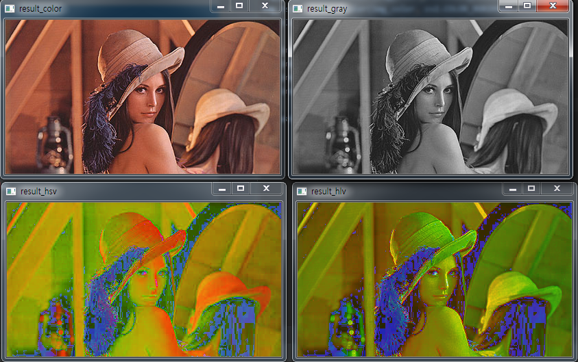 1. [python_Open cv] cvtColor