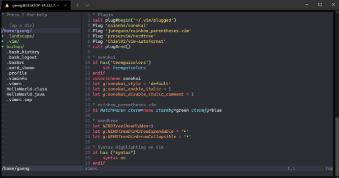 [Linux - Vim] Vim 에디터 사용 편하게 하기 ② (플러그인) — OliveSu's Tech Archive ☄︎