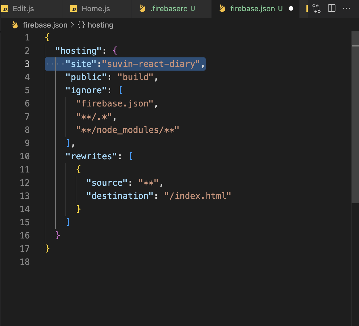[React] 리액트 프로젝트 배포 - Firebase Hosting
