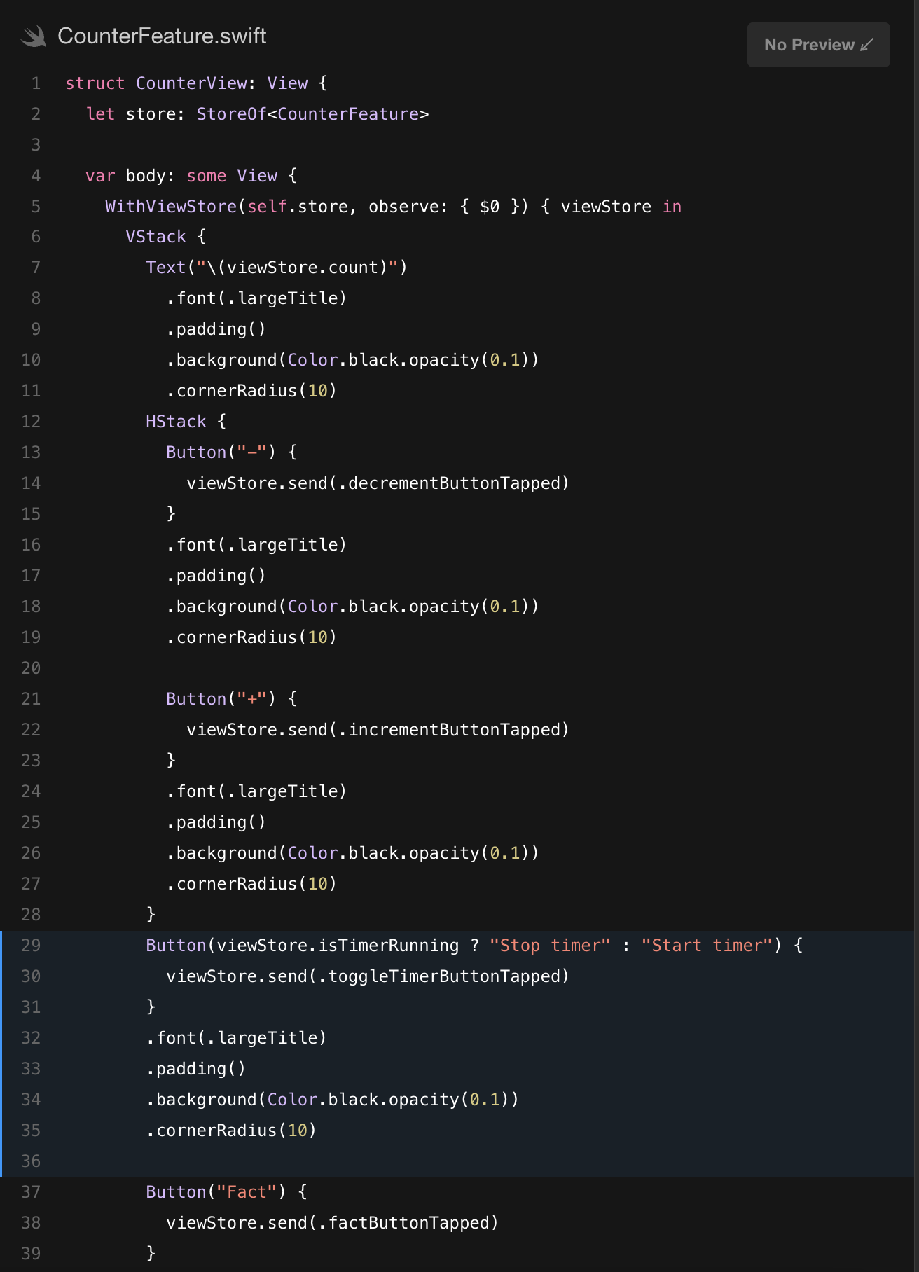 SwiftUI - TCA Tutorial 한글번역 (2023 ver) (6)