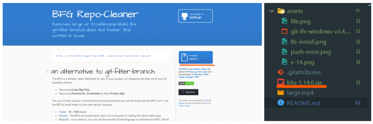GitHub에 100MB 이상의 대용량 파일 올리기
