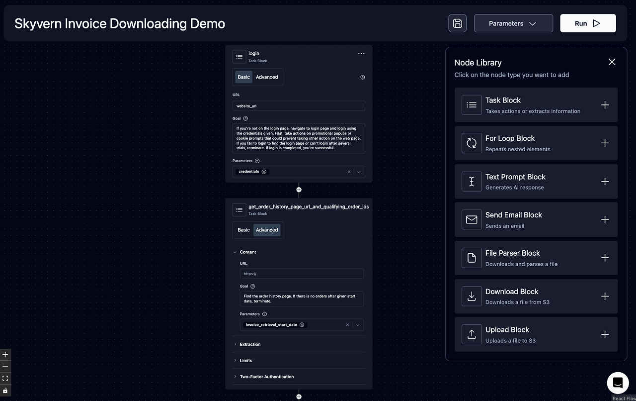 Skyvern - Automate Browser-Based Workflows with AI