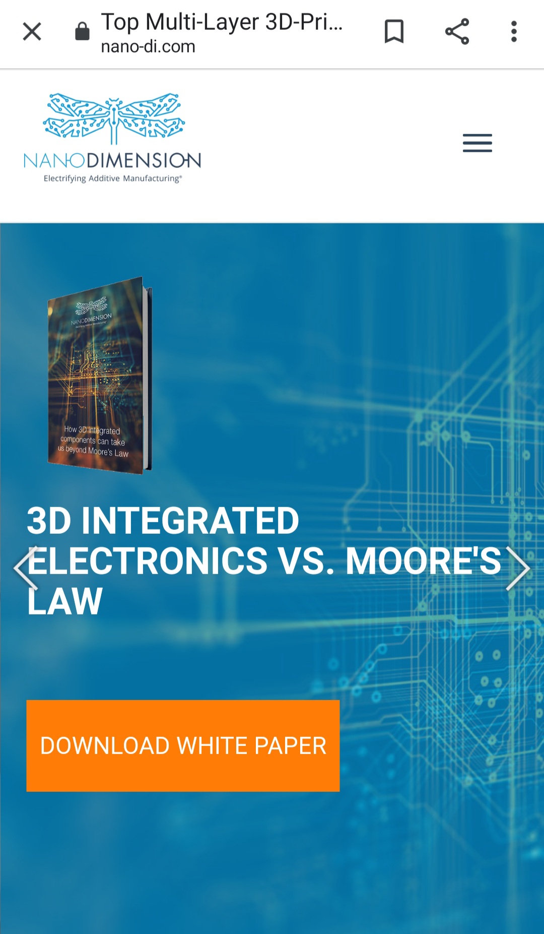 나노디멘션(NNDM) 주가 전망 - 3D 프린터 기업Nano Dimension