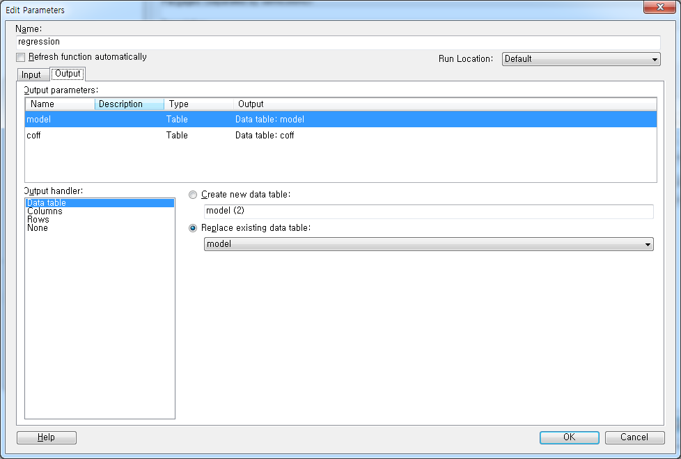 [TIBCO Spotfire] Data Function을 활용한 Regression 분석화면 만들기