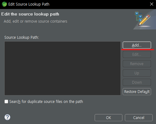 [STS] Debug Source not found. — 게으름뱅이 개발자