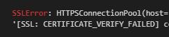 [파이썬] SSLError: HTTPSConnectionPool 에러 해결 방법 - 훗티