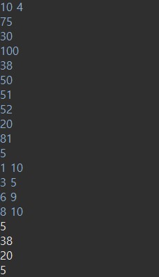 [Java] 백준 10868 최솟값 - 세그먼트 트리(2)