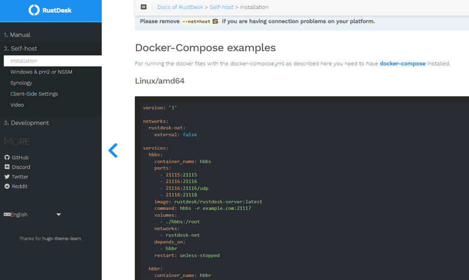 오픈소스 원격 데스크톱 RustDesk #2 - 서버설치 (Docker compose) — 가비엘