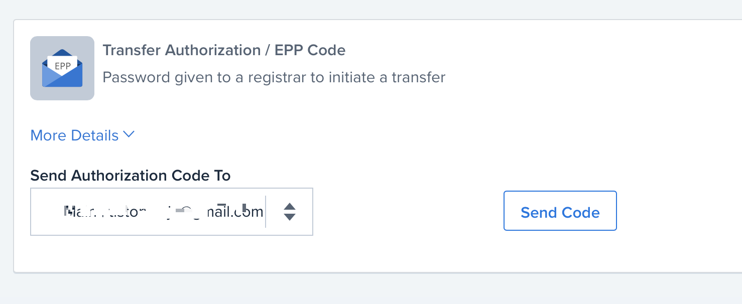 블루호스트 도메인 이전 Transfer Authorization / EPP Code 발급방법