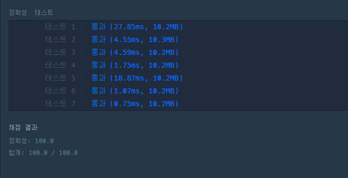 프로그래머스 약수의 개수와 덧셈lv1 파이썬python 