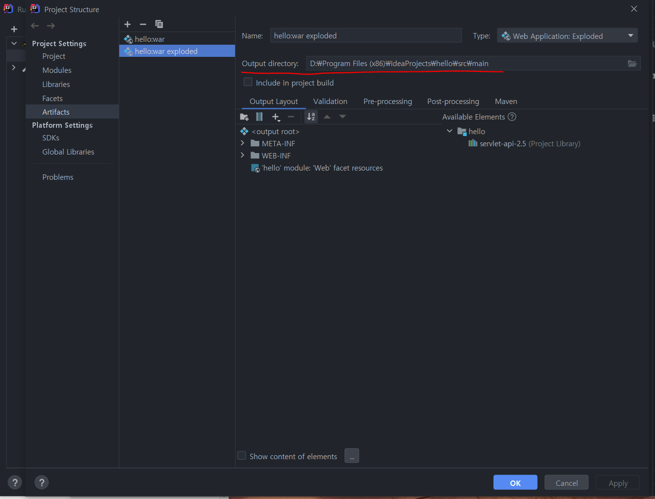 [ JSP / Servlet ] jsp, servlet, maven, tomcat 서버 설정