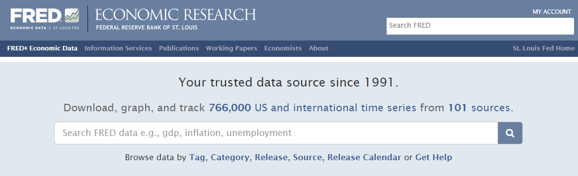 [Python] FRED에서 API로 경제 데이터 불러오기