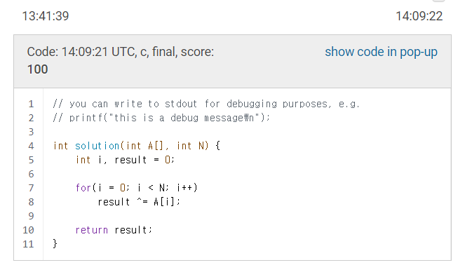 thinking2 :: Codility - Lessons 2