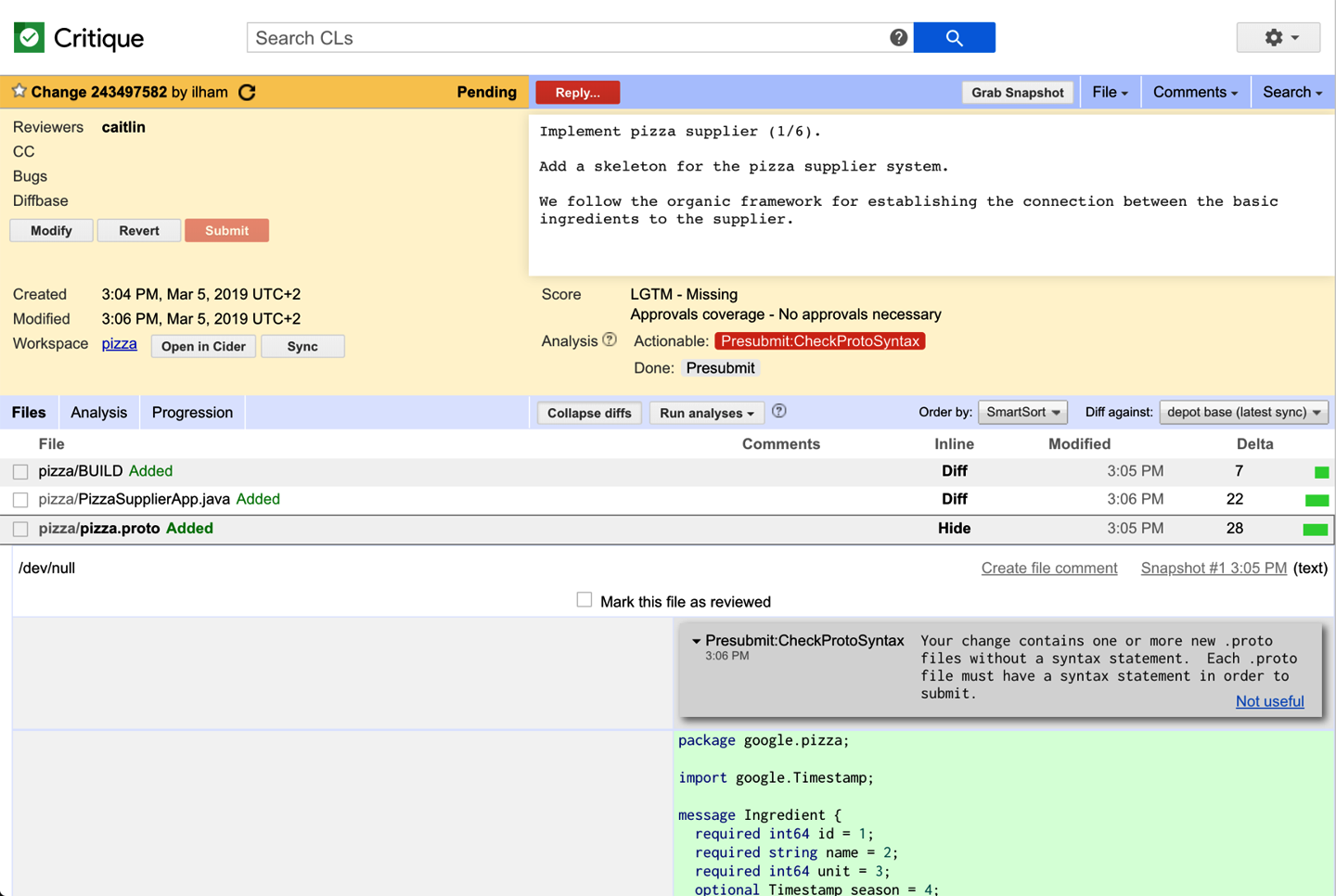 Code Review Flow - Software Engineering at Google