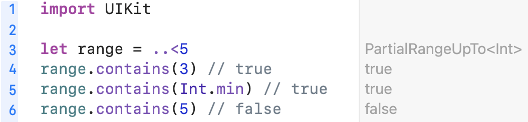 [Swift] Range Operator (범위 연산자) :: 🍎