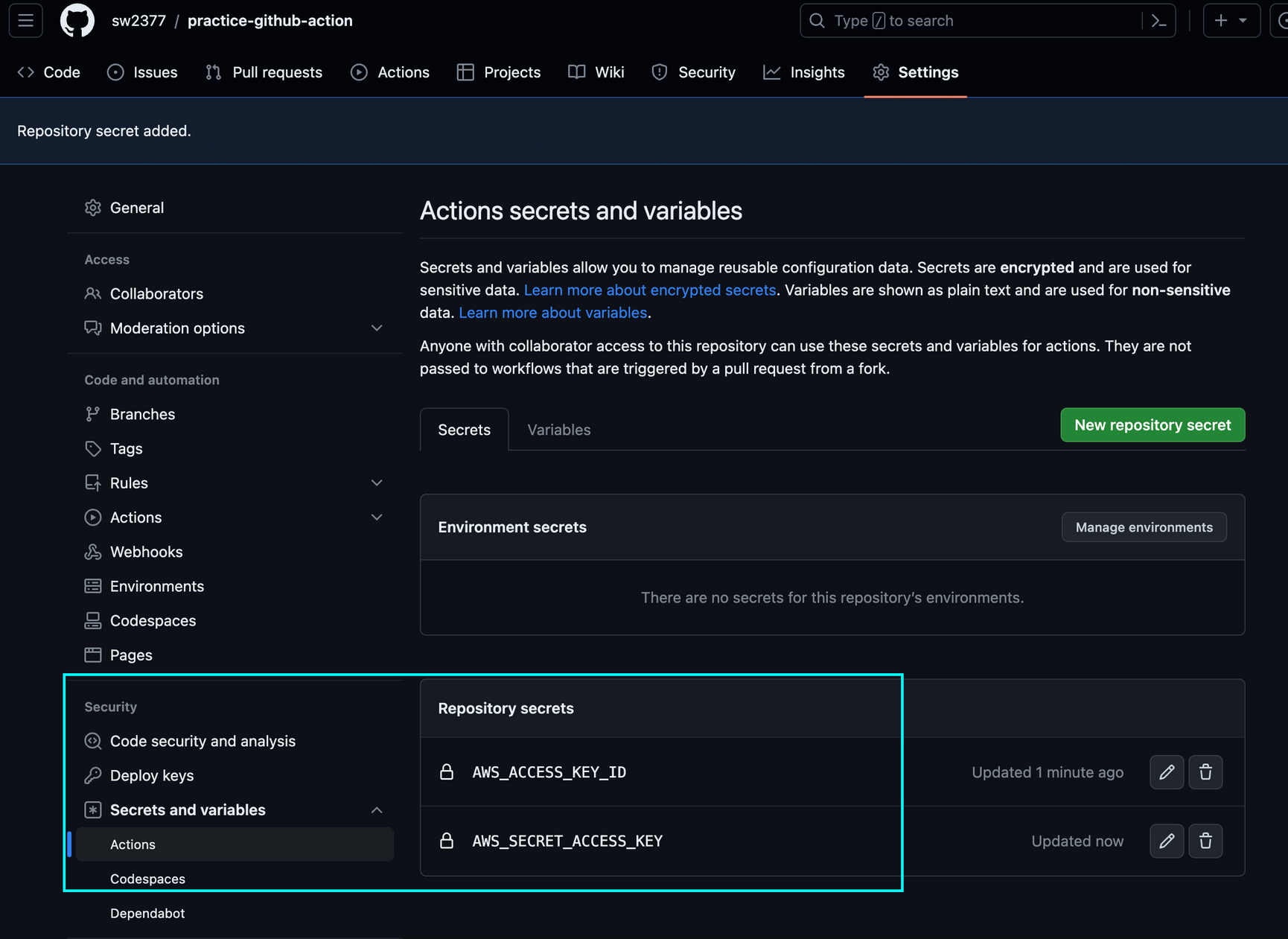 Github Actions, AWS S3를 사용한 CI/CD