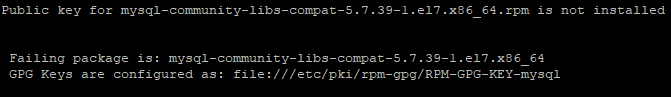 [MySQL] GPG keys issue while installing mysql-community-server (GPG Key 오류)