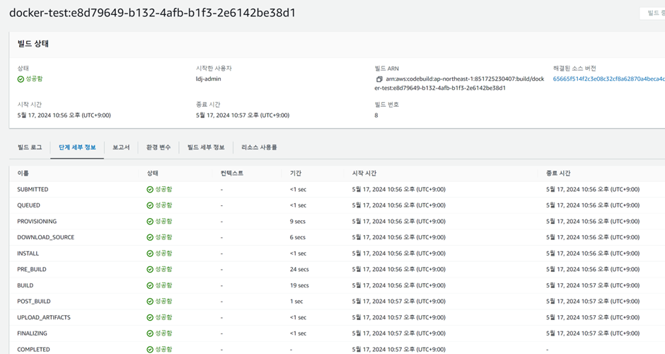 AWS Code Build buildspec , 컨테이너 빌드 및 ECR 전송 (Terraform) - Go, Vantage point