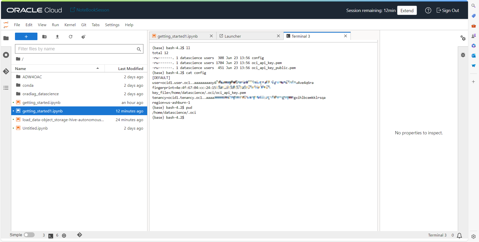 OCI Data Science - 데이터 접속(Object Storage, ADW)