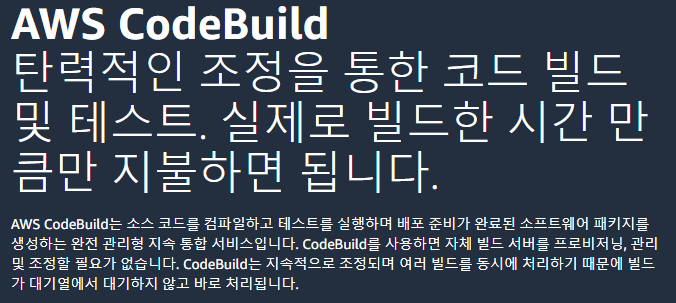 [AWS CI/CD] CodeBuild 정리 - Error Reviewer