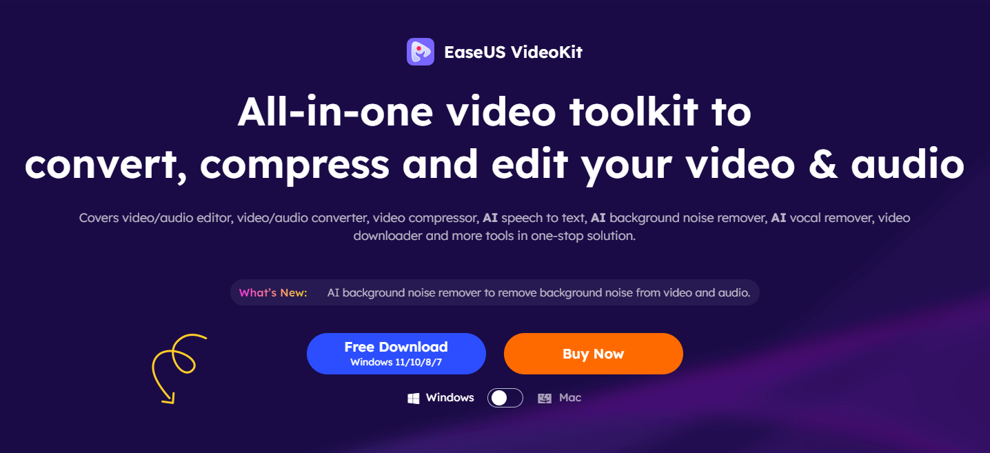 다양한 기능을 가진 동영상 변환 프로그램 EaseUS VideoKit 경품