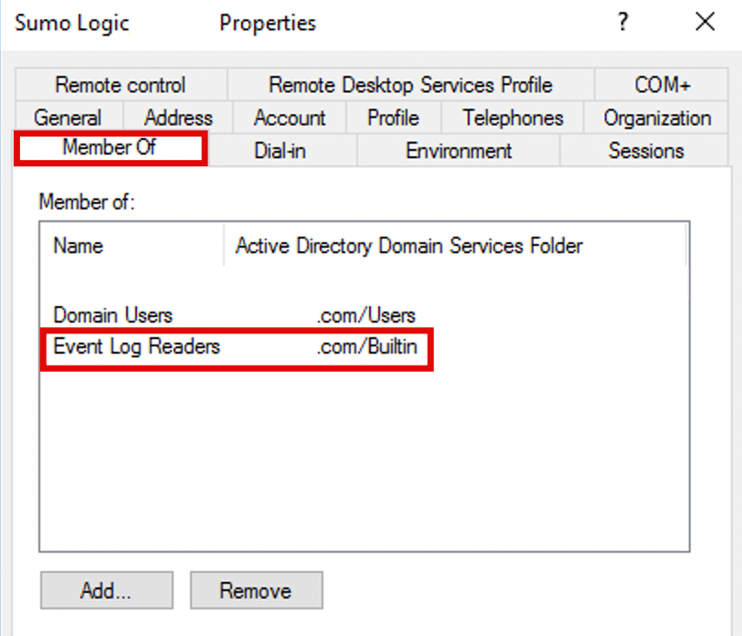 Sumo Logic WindowsEventLogCollectionError 해결 방법 :: Benjamin's Note