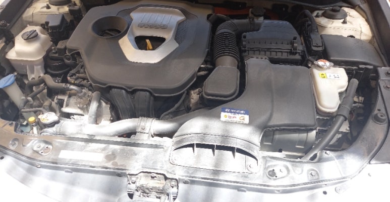 YF 소나타 하이브리드 차량의 LDC에 대한 진단 및 교체 방법 feat. P0A94