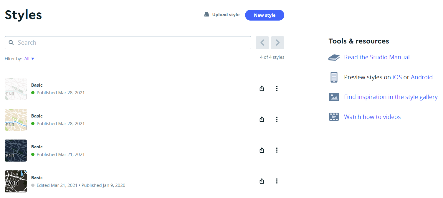 Mapbox사용법 - 다양한 테마의 지도를 적용하자 — What a Spatial Day