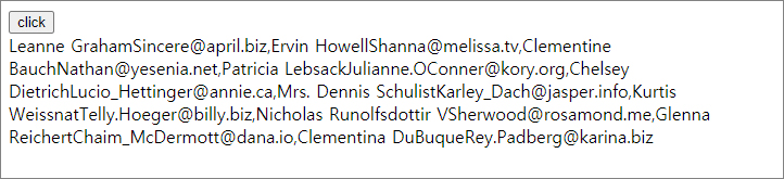 [js] fetch로 Ajax 통신 사용법(ft. json placeholder데이터 출력)