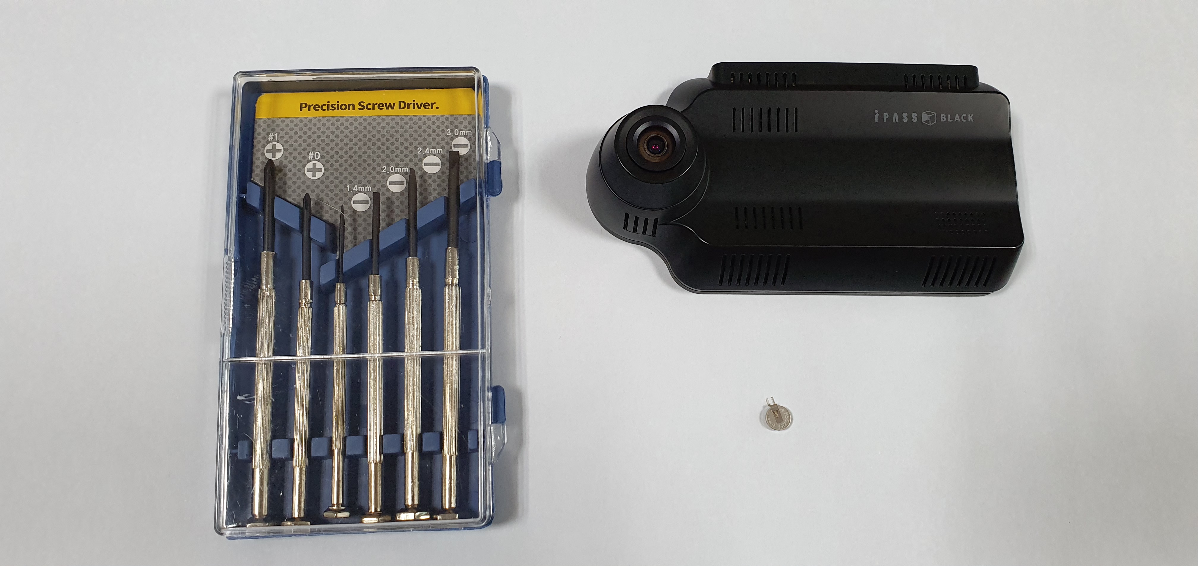 ITB-2000HD 블랙박스 시간 초기화 문제 - 배터리 교체하기