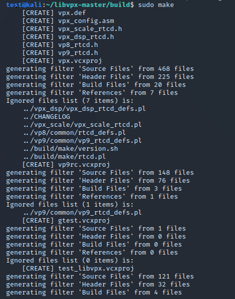 libvpx 빌드하기 (파일 첨부 되어있음) — nitwit