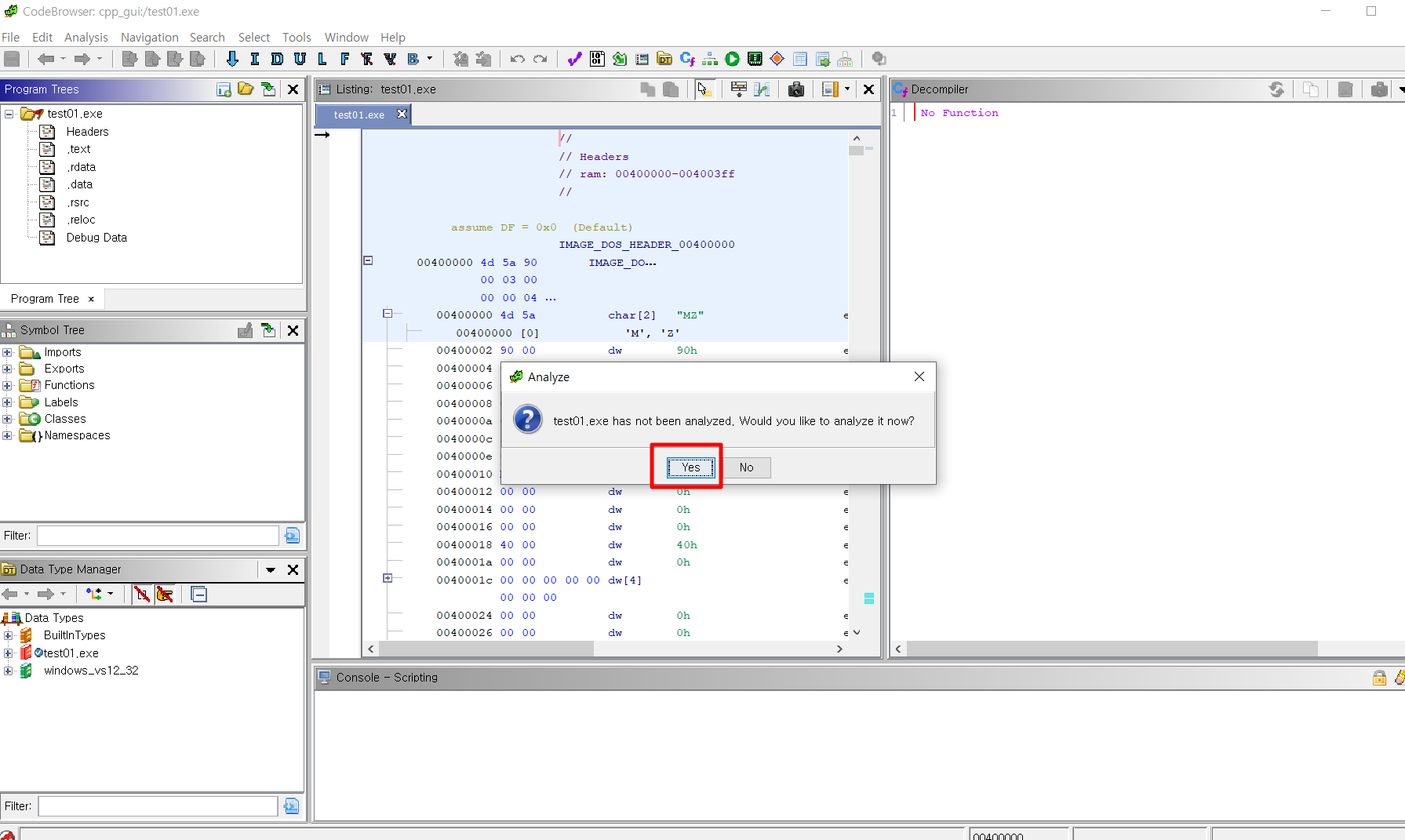 [Hacking] Ghidra: Reverse Engineering Tool