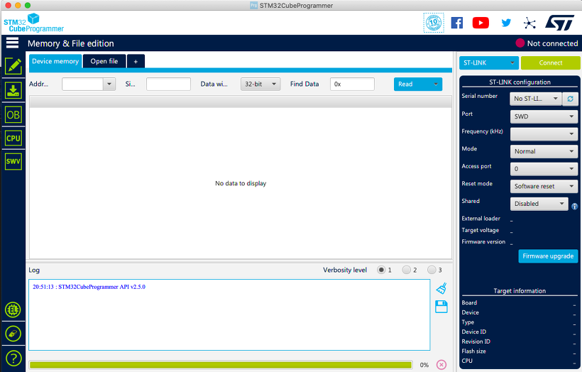 Ex0. ② STM32 CUBE PROGRAMMER 설치