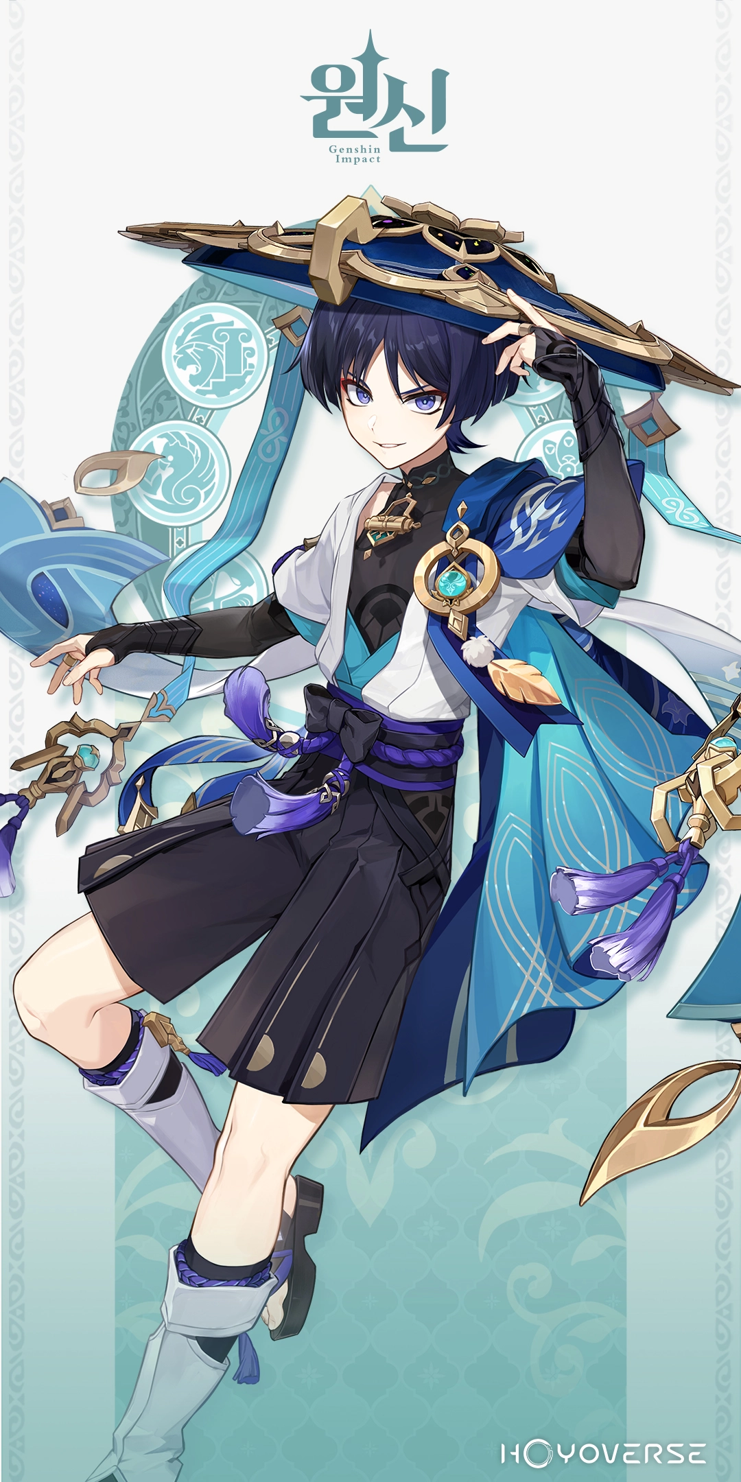 원신 3.3 신캐릭터 일러스트 공개 (방랑자, 파루잔)